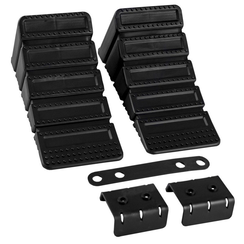 Juego dos calzos de rueda