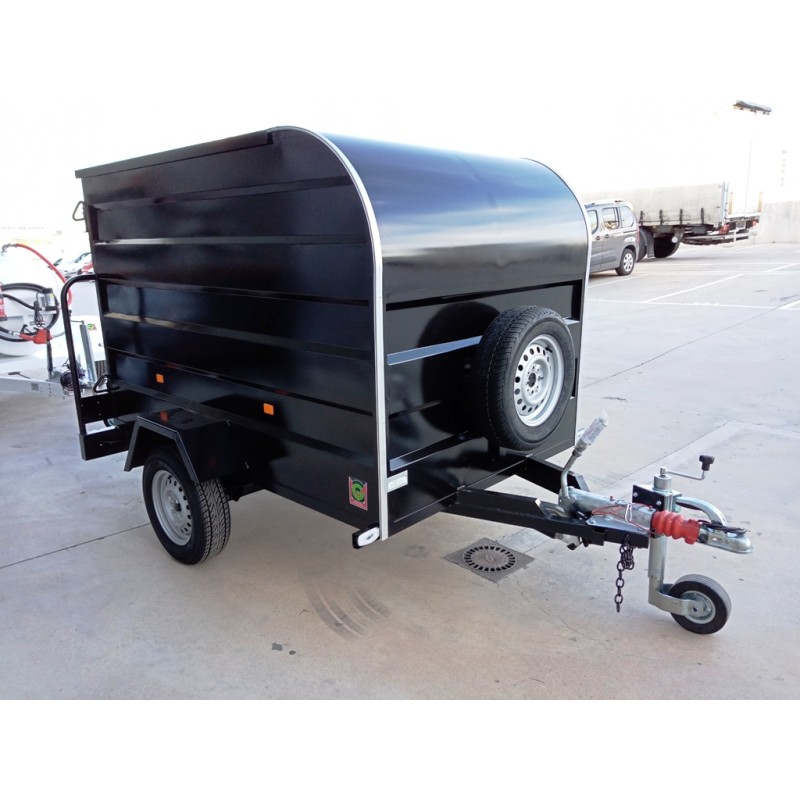 Remolque cerrado aerodinámico